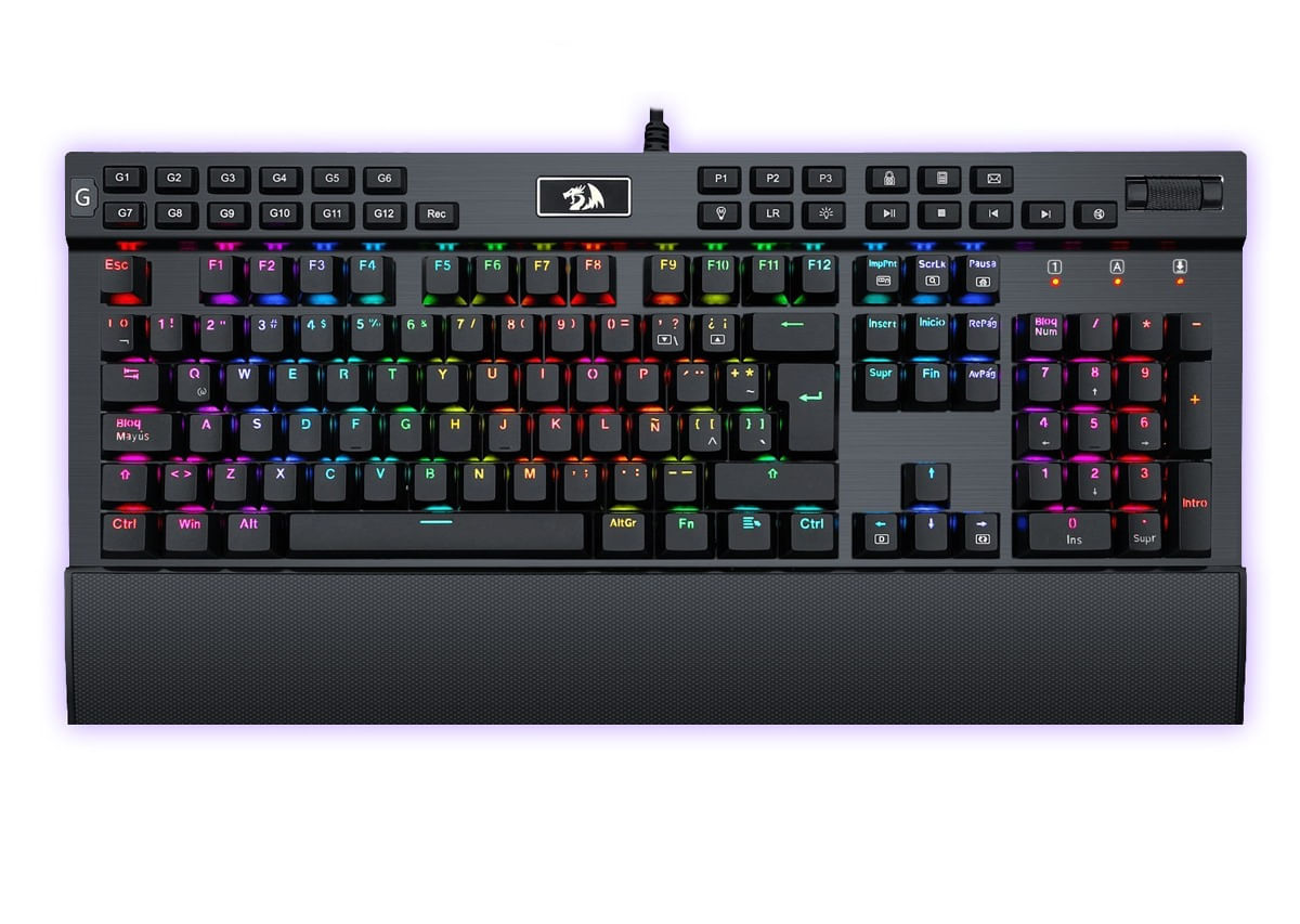 Teclado Redragon Yama K550 negro - Diamond System - Diamond System