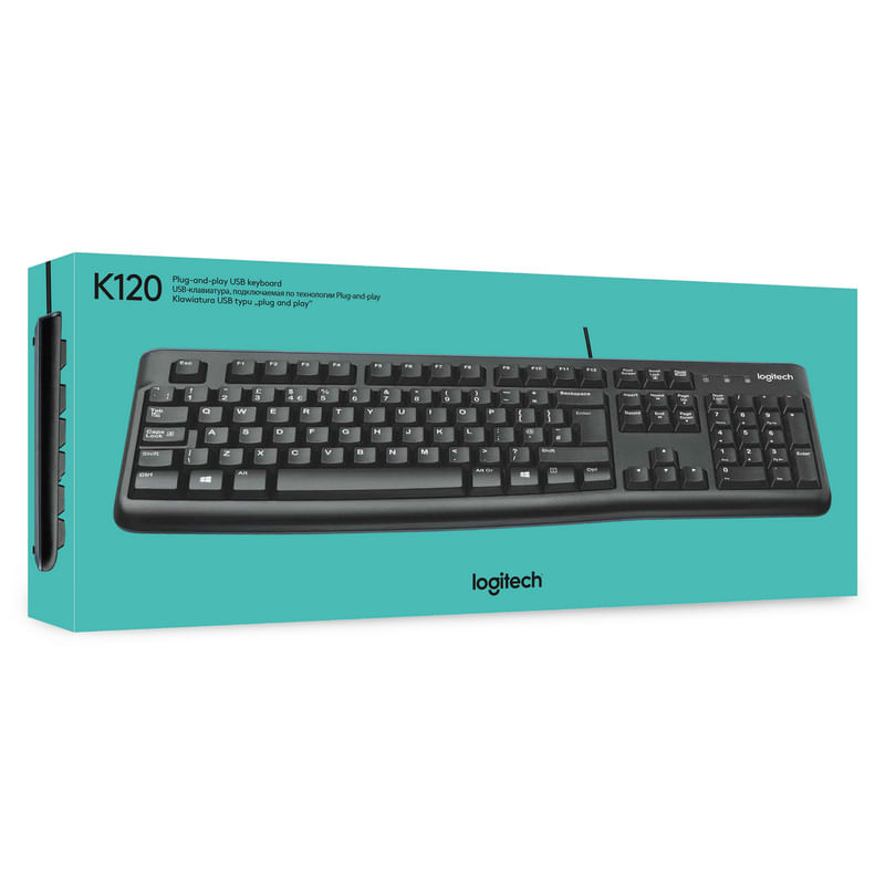 Teclado Logitech K120 -Diamond System - Diamondsystemar