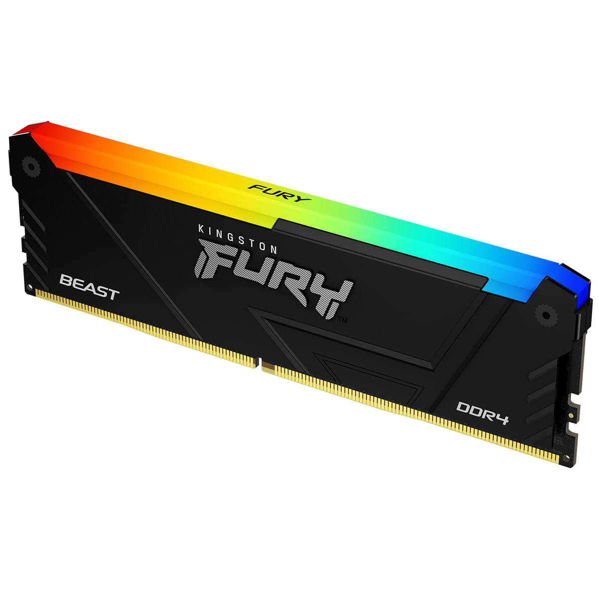 Memoria RAM PC Kingston Fury Beast RGB 8GB DDR4 3200mhz - Diamond ...
