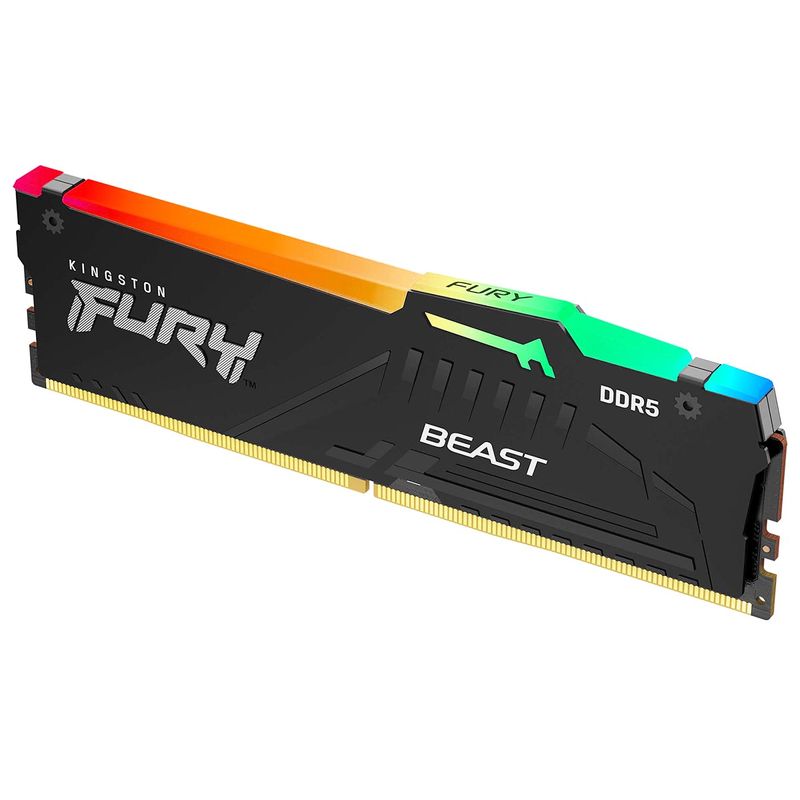 Memoria RAM 32GB DDR5 5600MHz Kingston Fury Beast RGB - Diamond System ...