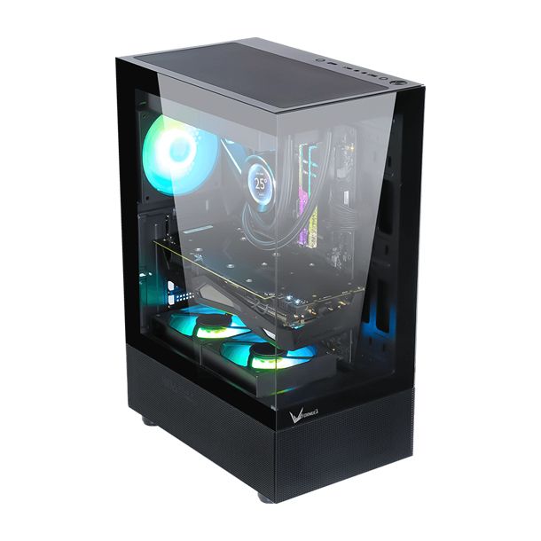 GABINETE FORMULA V CRYSTAL Z1+ BLACK 3F FRGB - Diamond System ...