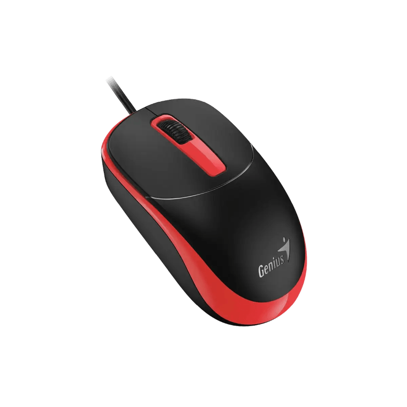 Mouse Genius DX-123 Red USB - Diamond System - Diamond System